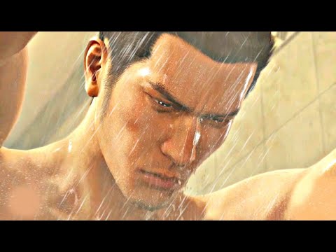 Kiryu Kazuma singing Baka Mitai in the shower