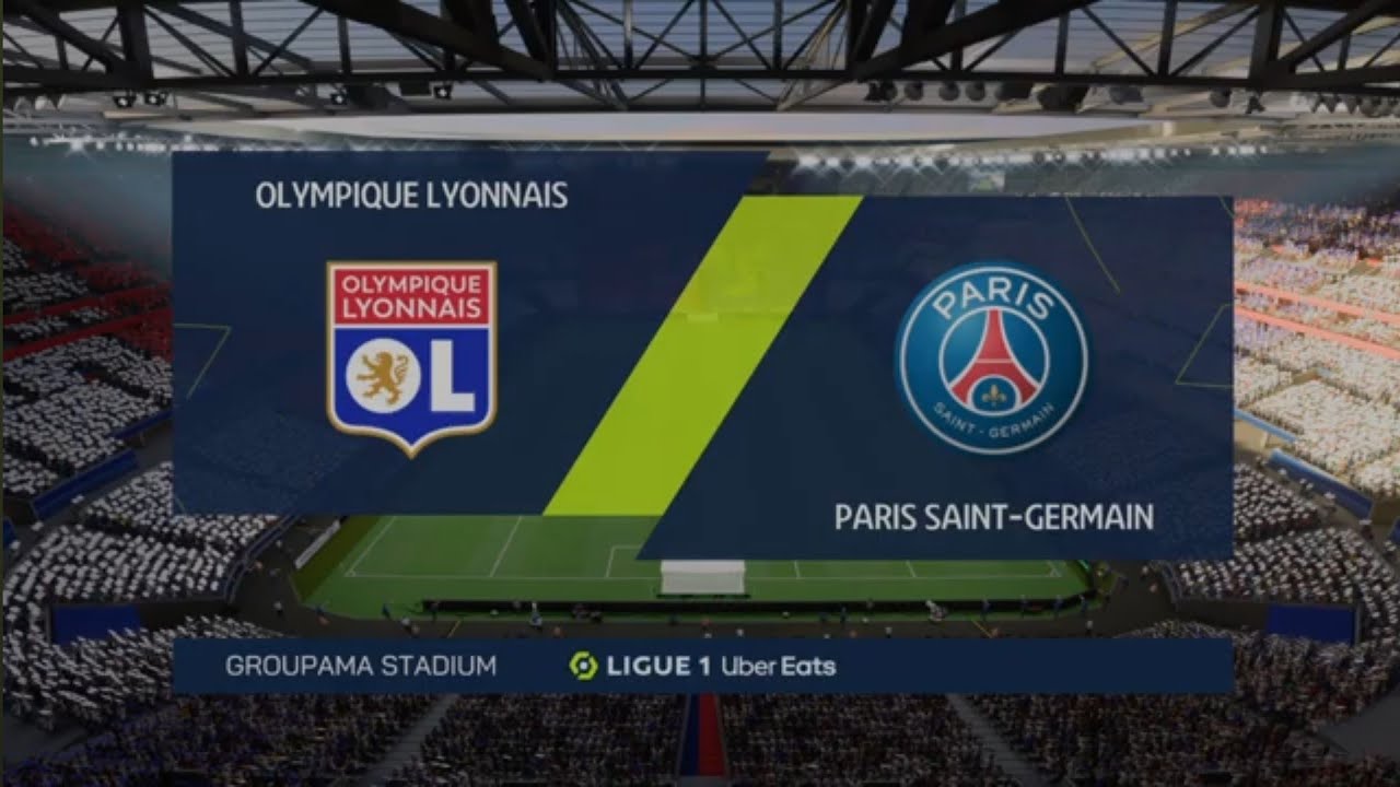 FC 24 Full match Olympique Lyonnais (Lyon) vs Paris Saint Germain (PSG ...