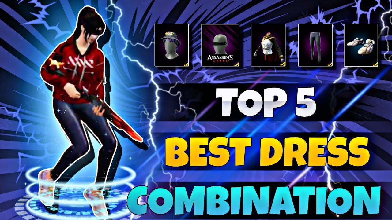 TOP 5 BEST FEMALE DRESS FREE FIRE COMBINATION 🔥| BEST DRESS COMBINATION ...