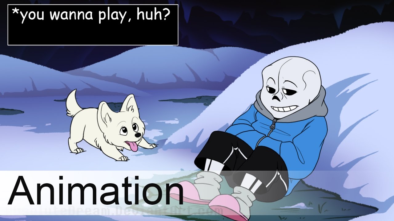 Undertale Animation: Normal day in Snowdin - YouTube