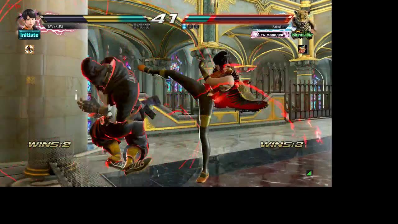 Tekken 7 on 775 socket - Ling Xiaoyu vs King - YouTube