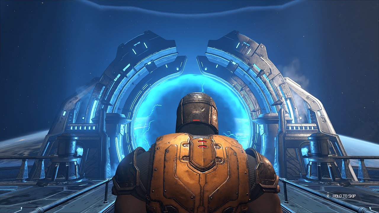 Doom Eternal Intro with Quake Ranger skin - YouTube