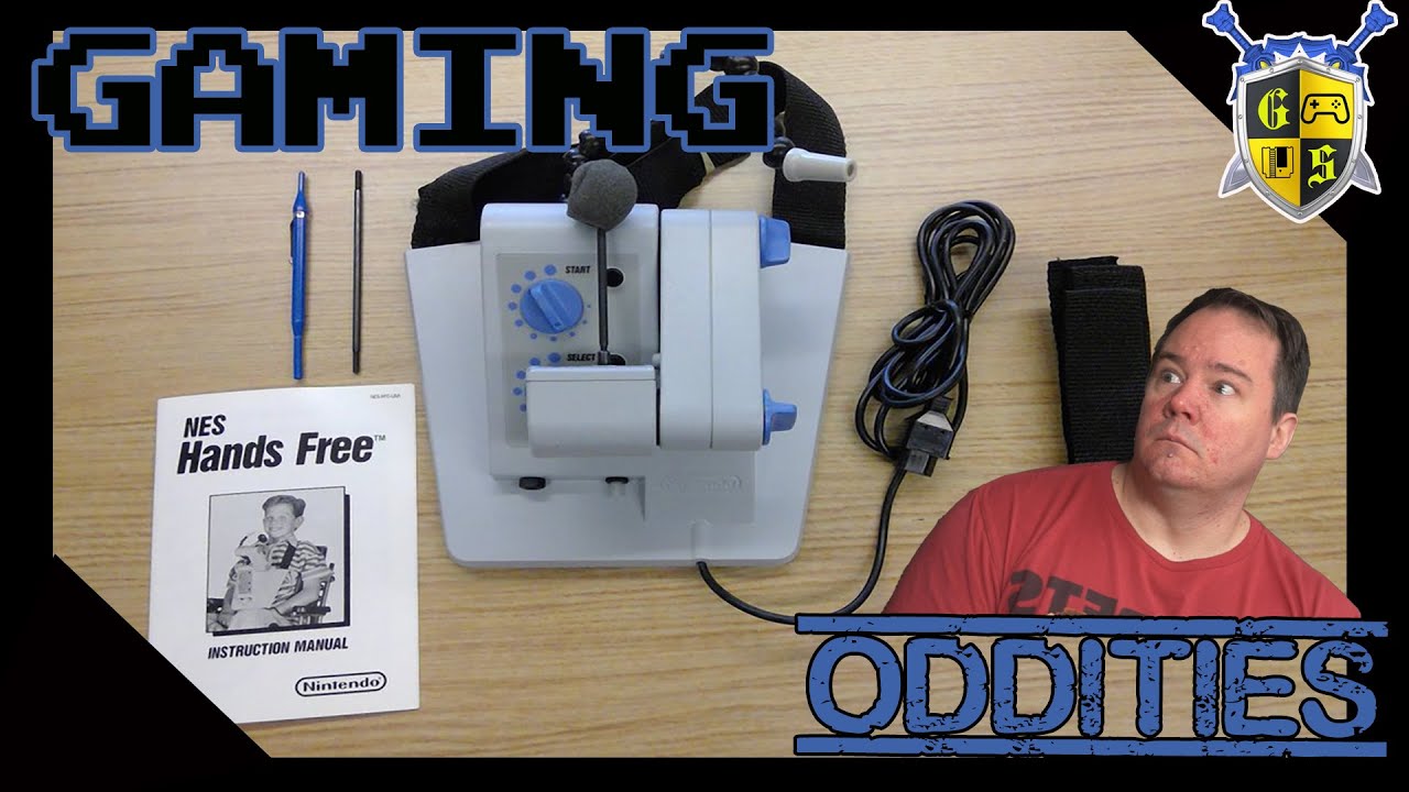 Gaming Oddities | Nintendo Hands Free Controller! - YouTube