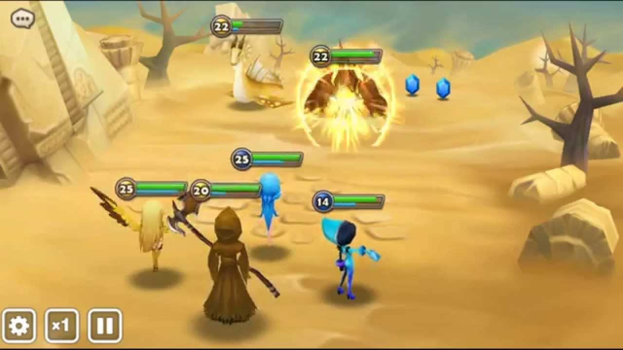 Summoners War: Sky Arena Gameplay Walkthrough - Tamor Desert Normal ...