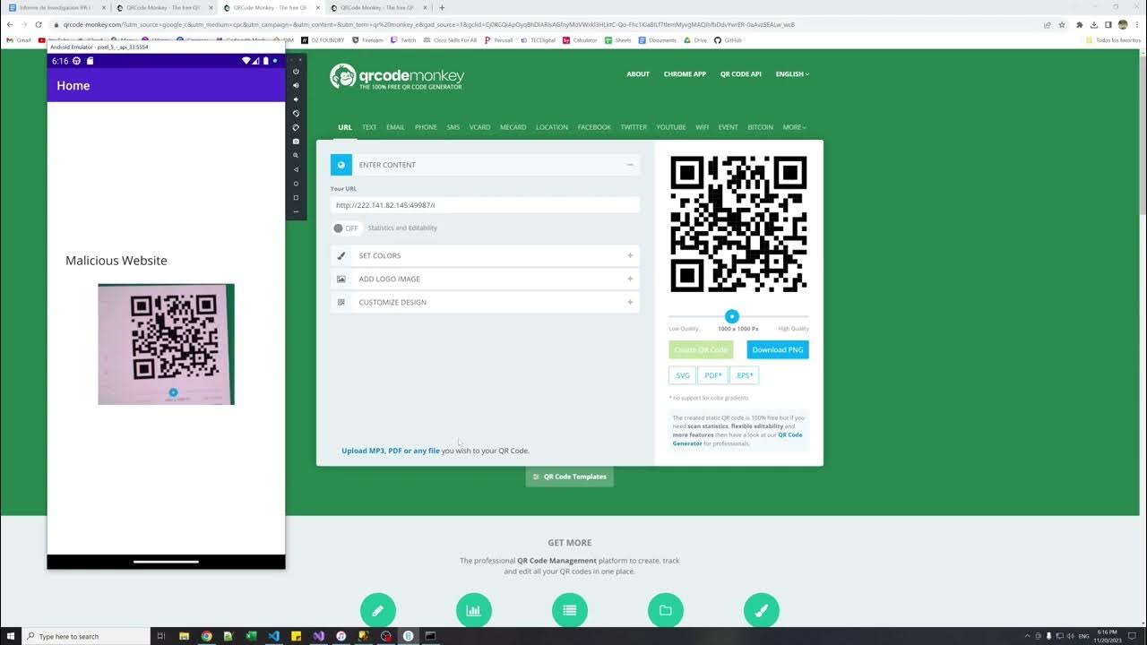 Demo - QR Code - YouTube