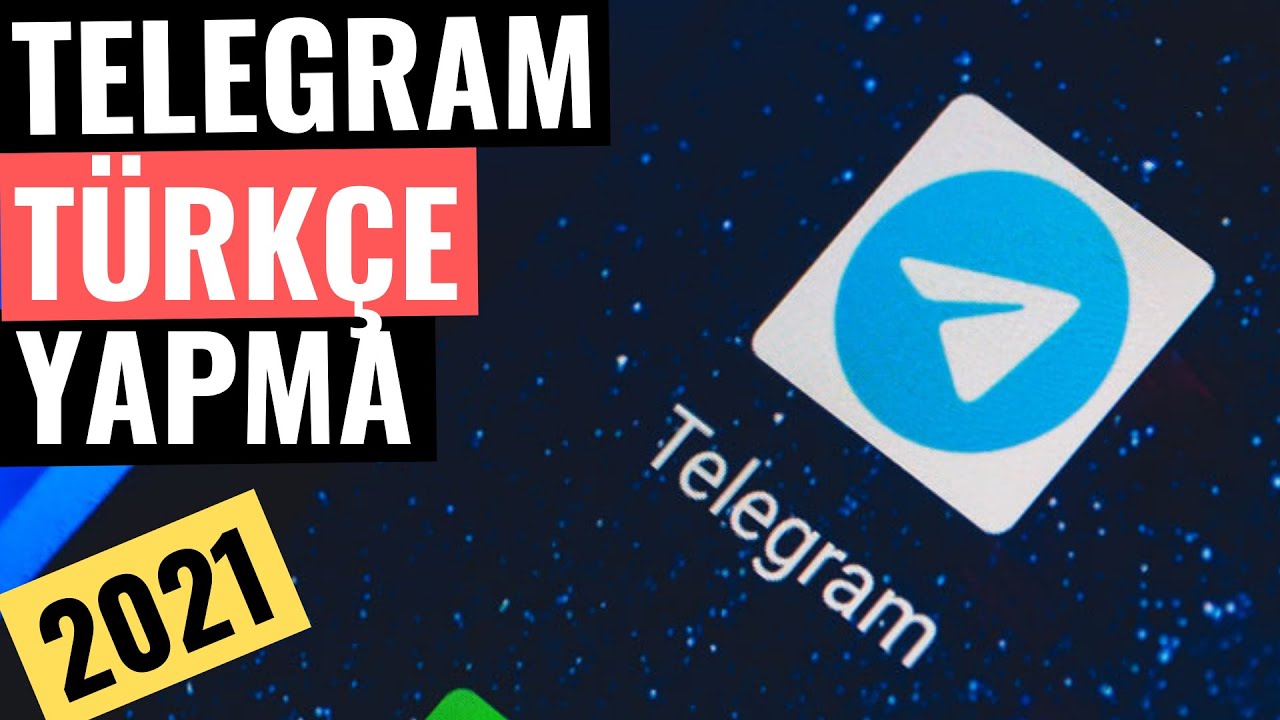 TELEGRAM NASIL TÜRKÇEYE ÇEVRİLİR? - YouTube