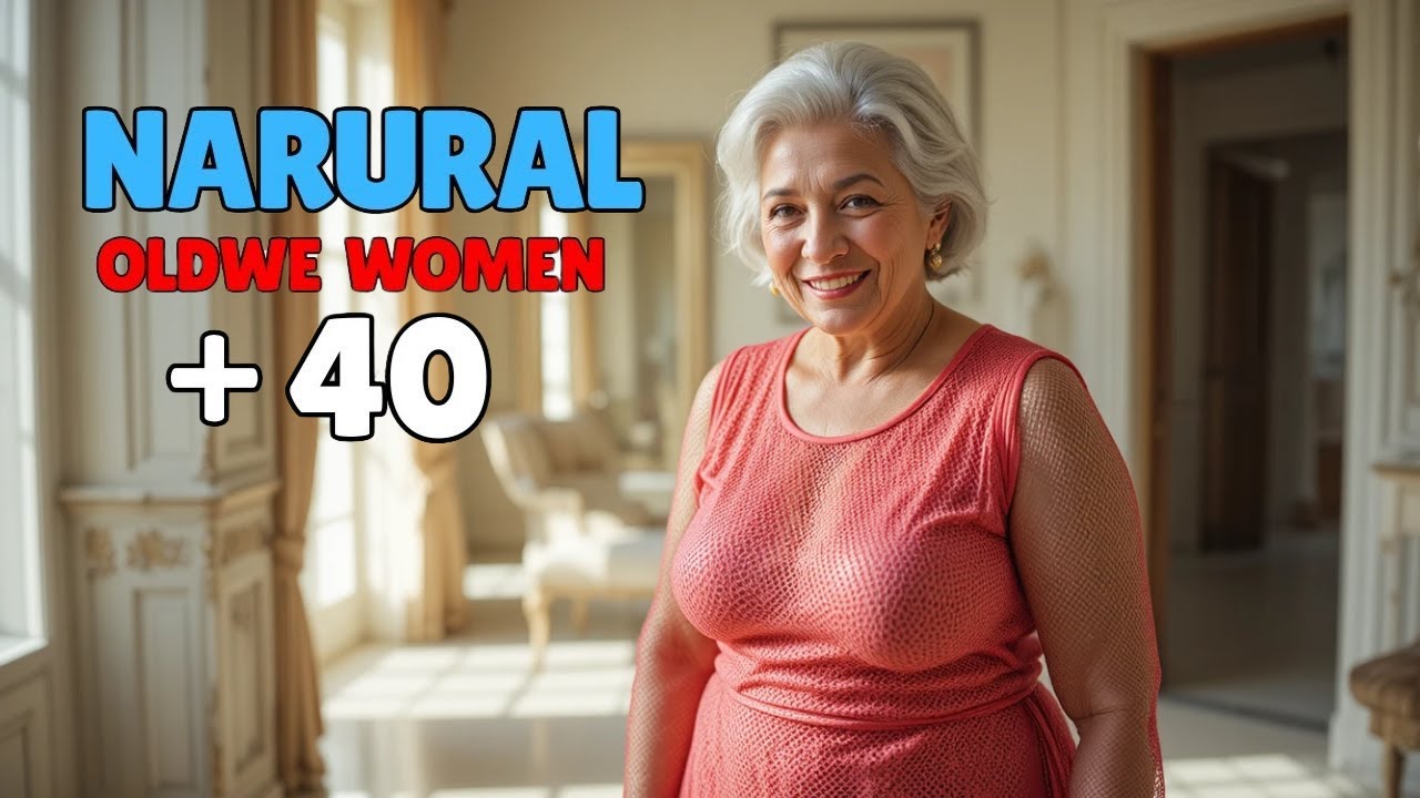 Natural Older women over 70 and 85 – Wrap Dress Timeless Fashion for ...