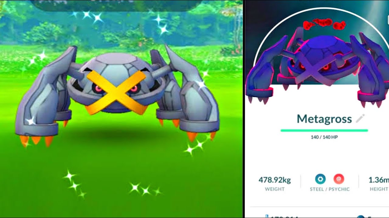 Finally Dynamax Shiny Metagross in Pokemon Go ( OFFICIAL) - YouTube