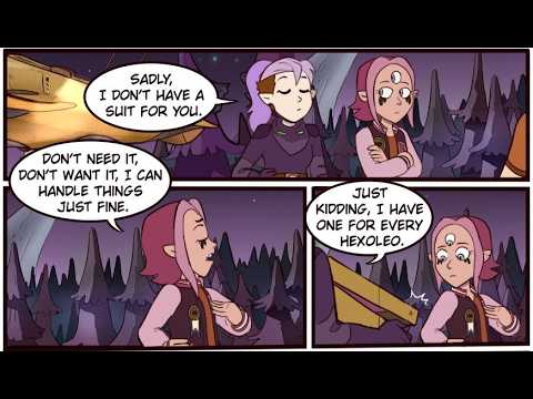 The owl house comic: Hexsquad #12 - YouTube