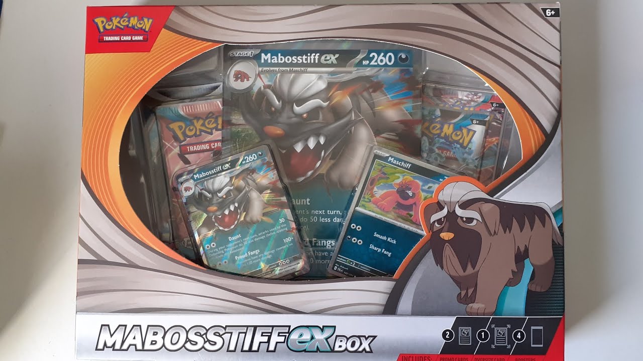 Pokémon Mabosstiff ex Box Opening!! - YouTube
