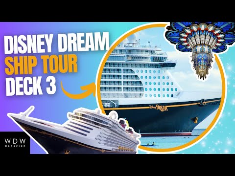 Disney Dream Deck 3 - Disney Cruise Line Tour 2023 - YouTube