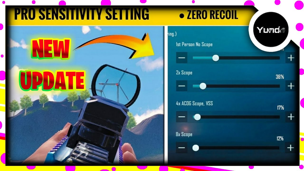 BEST SENSITIVITY SETTING AND FULL GUIDE PRO IN PUBG MOBILE | MOVE ...