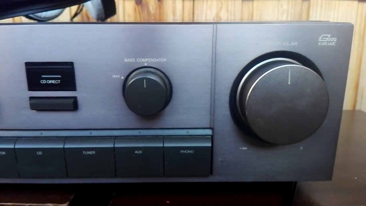 JVC AX-335 AMPLIFIER SUPER A - YouTube