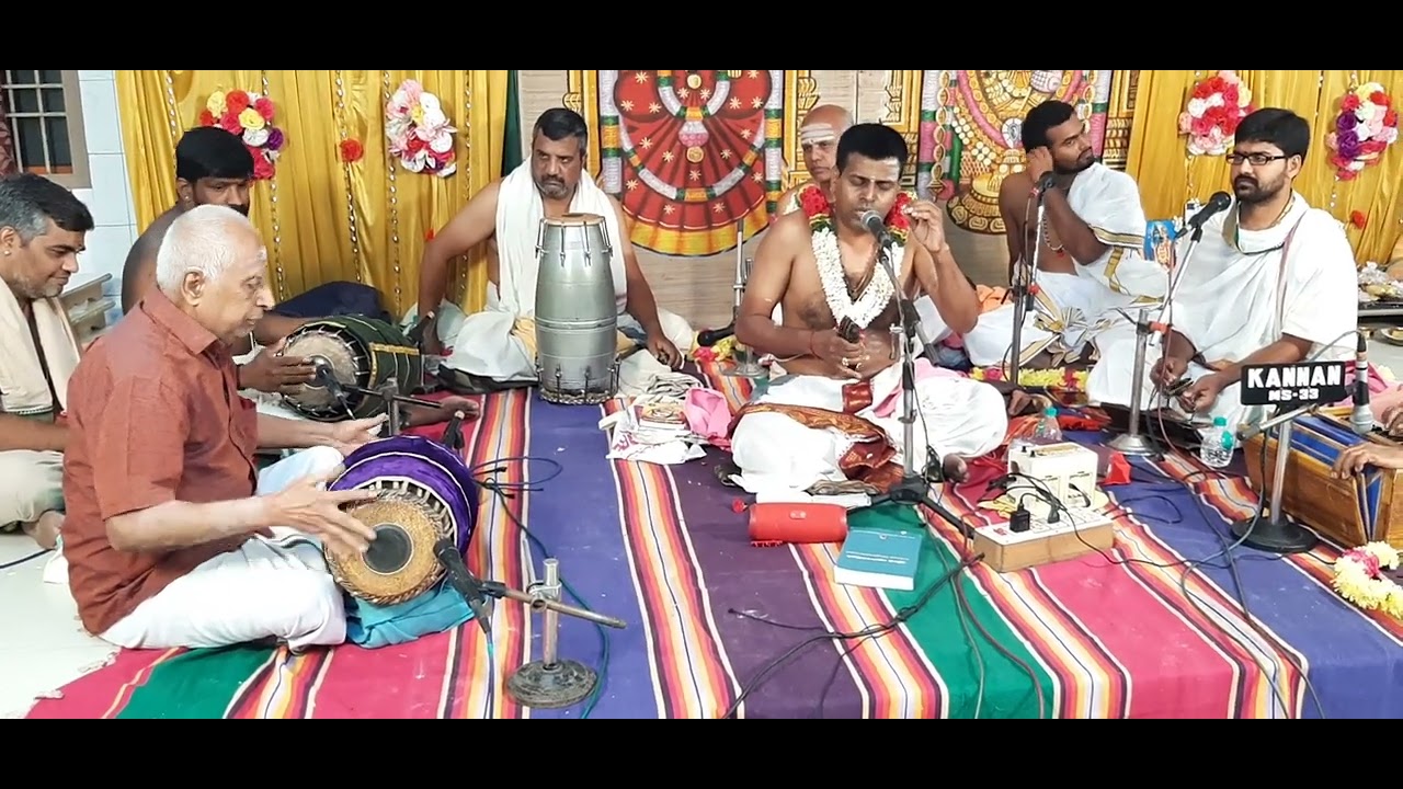 shencottah sri Rajamani accompanying shencottah sri Hari Bhagavathar ...