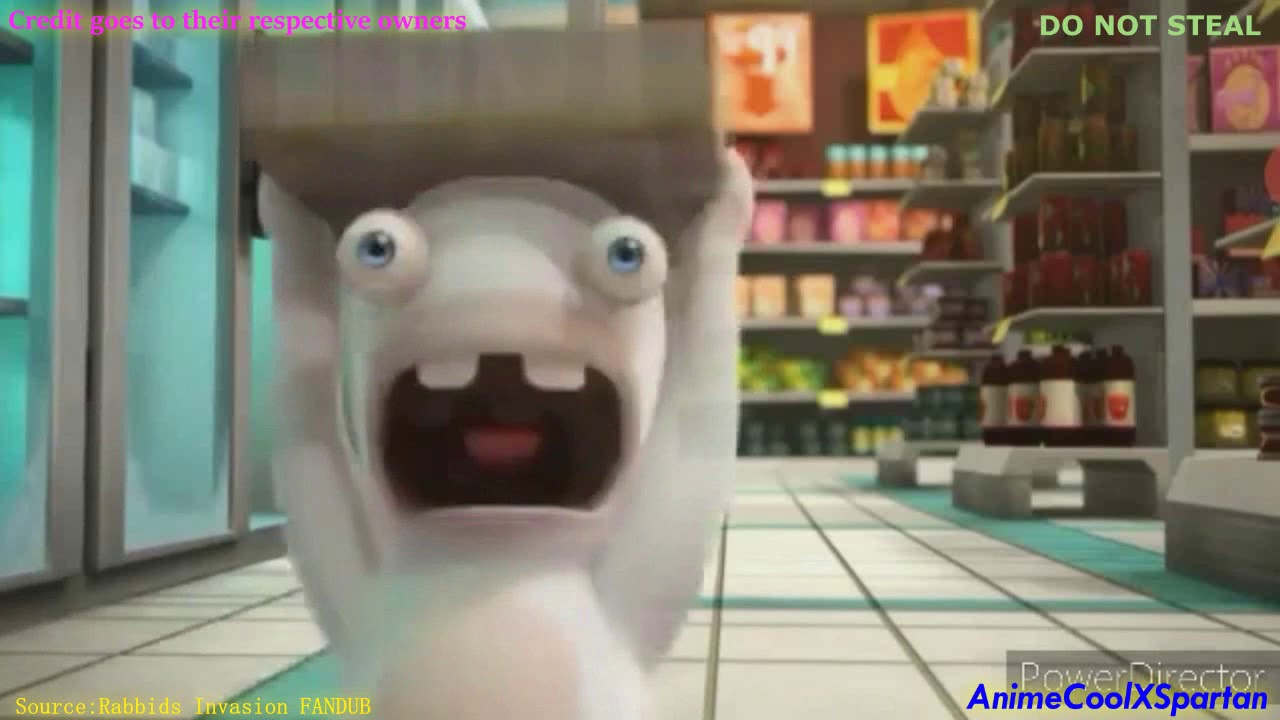Rabbids Invasion FANDUB - Rabbid sounds likes a girl - Sparta Drlasp ...
