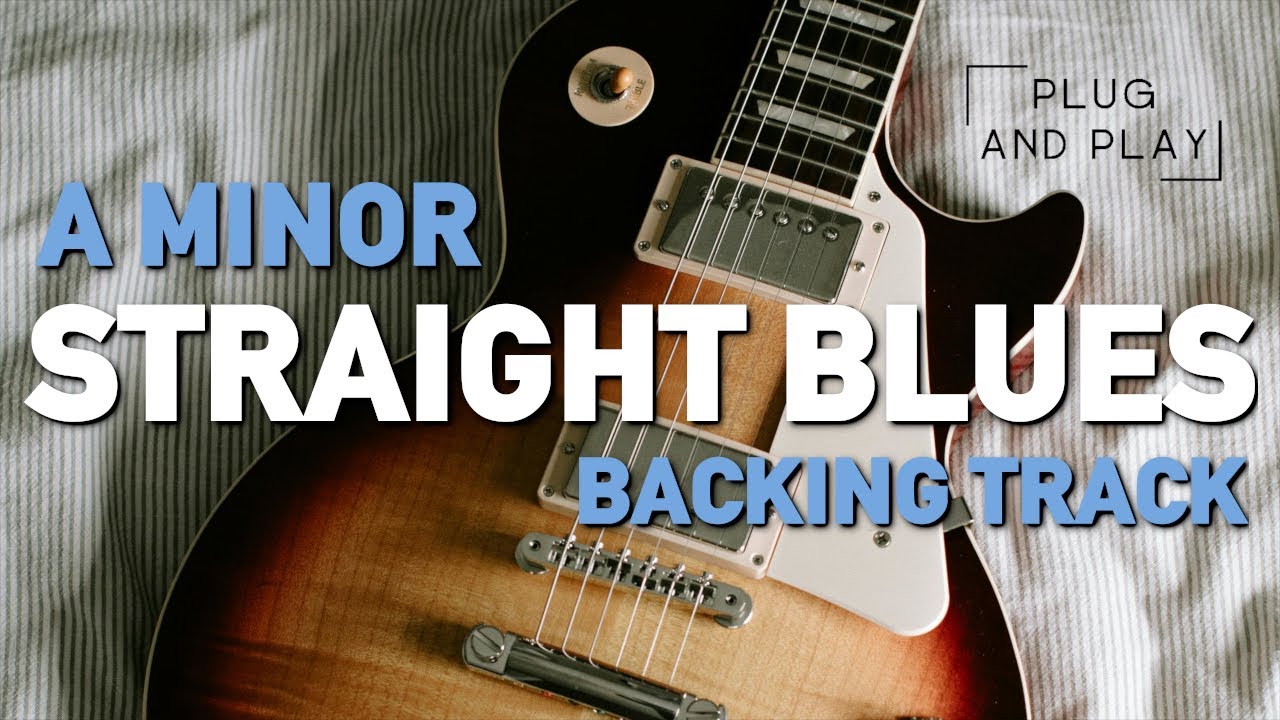 Straight Blues Backing Track In A Minor - YouTube