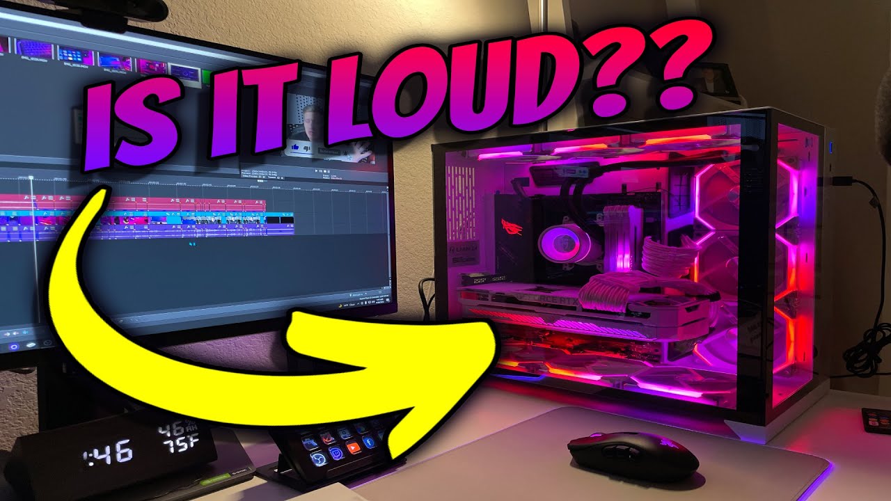 What Does the Inside of a PC Sound Like? - YouTube