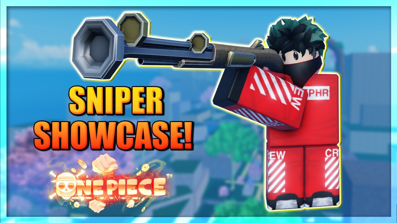 Sniper Gun Full Showcase in A One Piece Game - YouTube