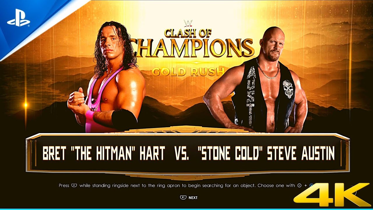 WWE CLASSIC MATCH BRET " THE HITMAN " HART VS "STONE COLD " STEVE ...