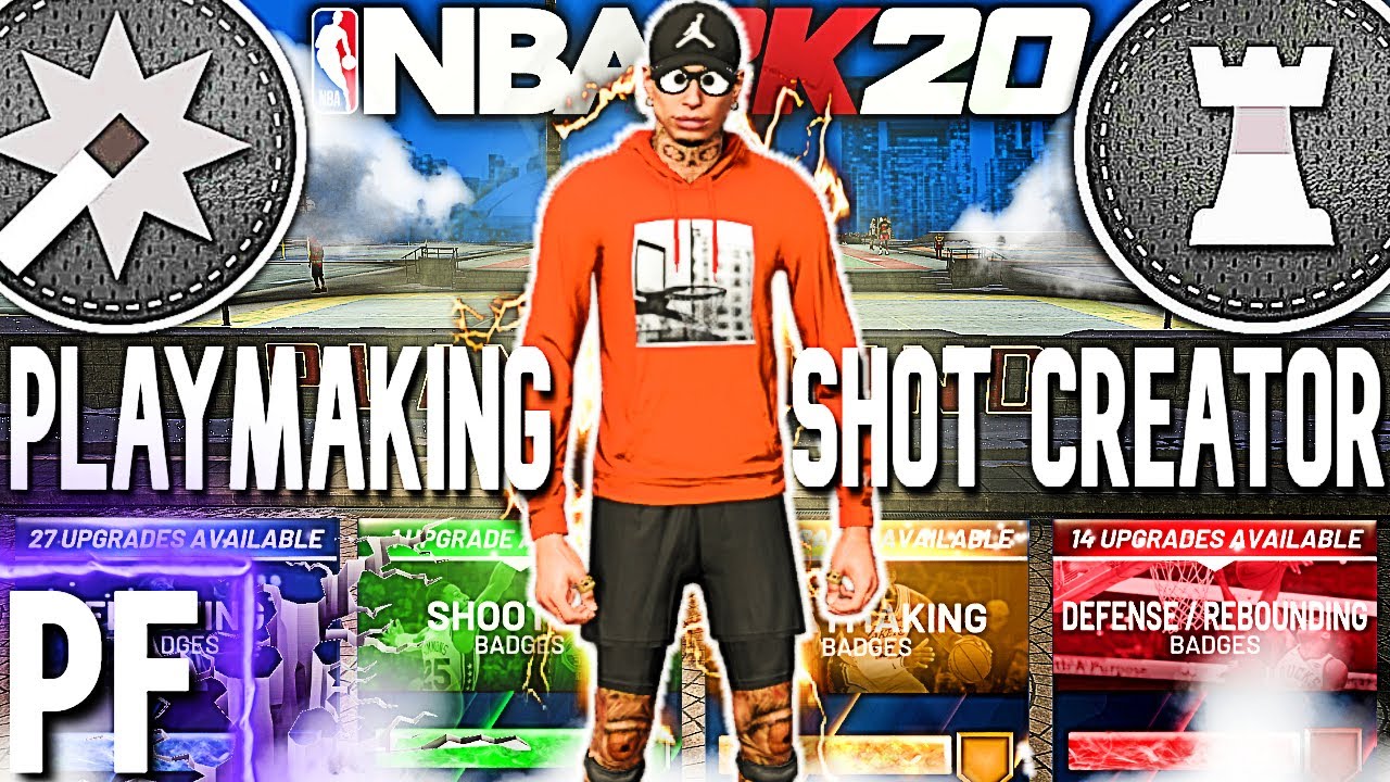 This is a PLAYMAKING SHOT CREATOR BUILD at the POWER FORWARD POSITION ...