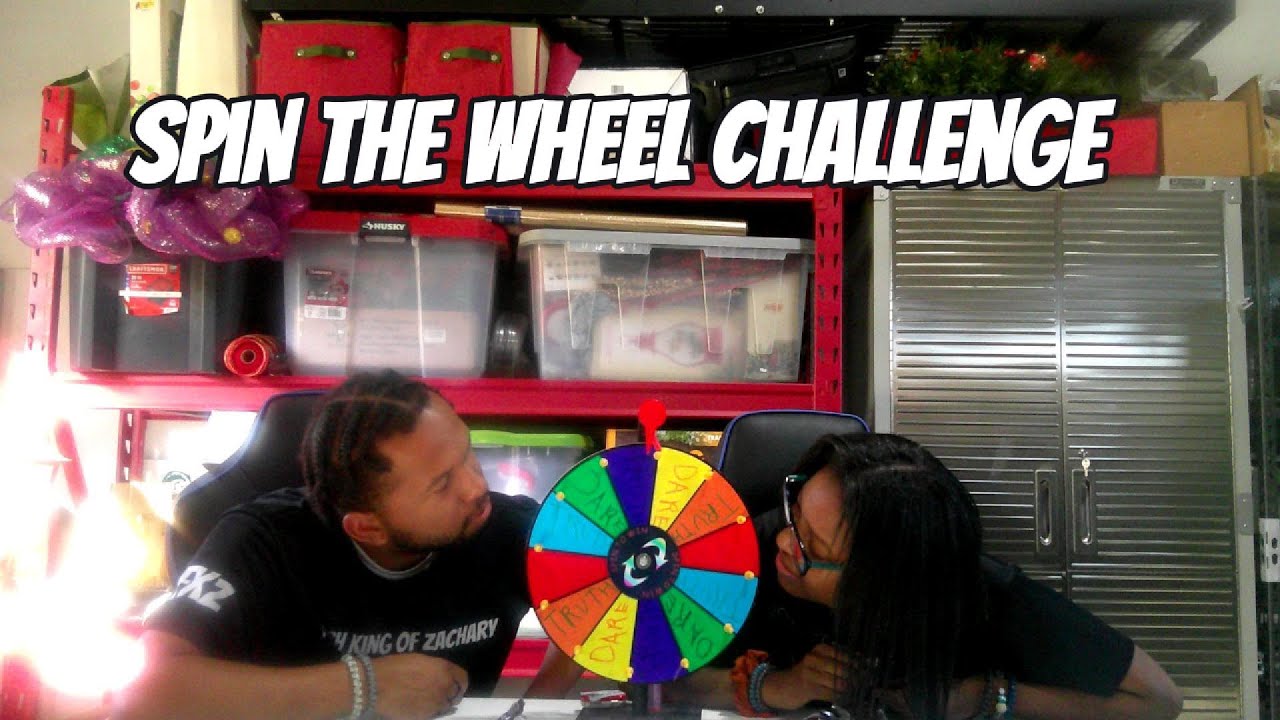 Spin The Wheel Challenge w/ my GF - YouTube