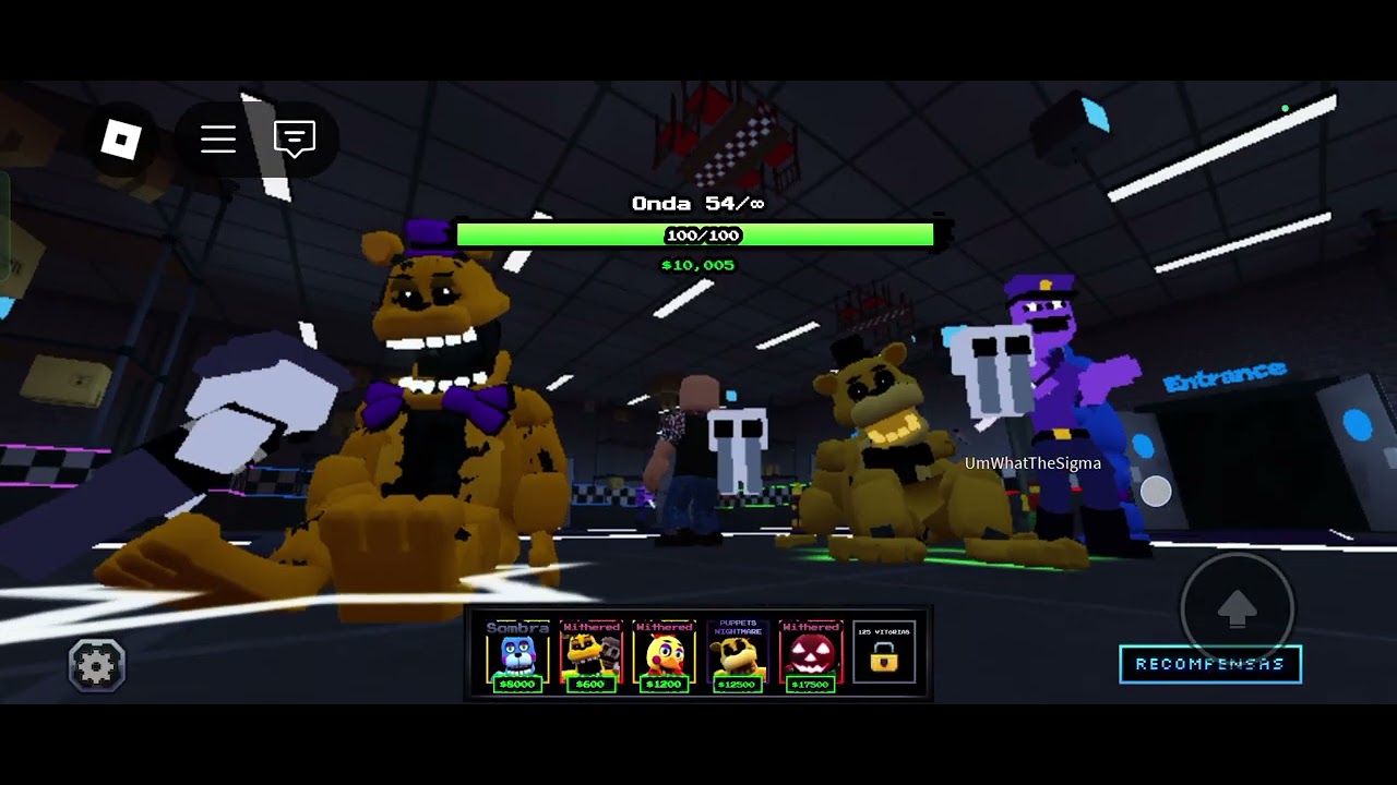 Five nights TD Roblox - YouTube