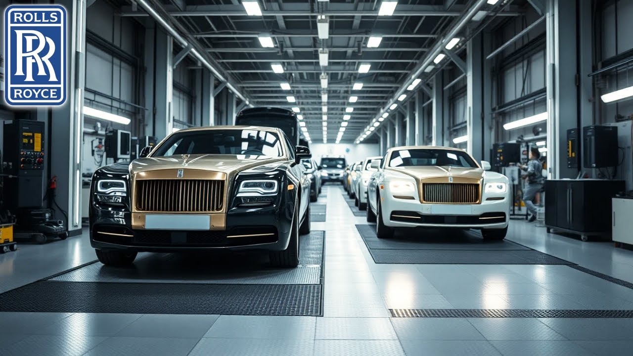 How Thousands of The King of Luxury ROLLS-ROYCE Cars are Made - YouTube