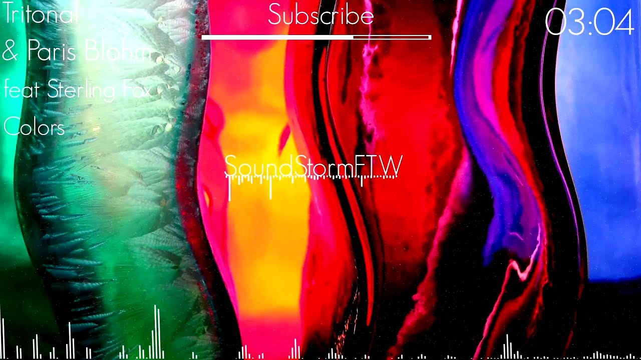Tritonal & Paris Blohm ft Sterling Fox - Colors - YouTube