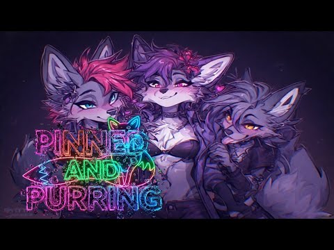 PINNED AND PURRING - KrimsonTheFox