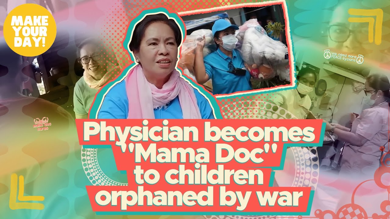 Physician becomes "Mama Doc" to children orphaned by war - YouTube