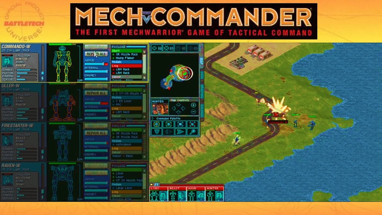 MechCommander (PC) (Part 1) - The Counter-Invasion Begins! - Full ...