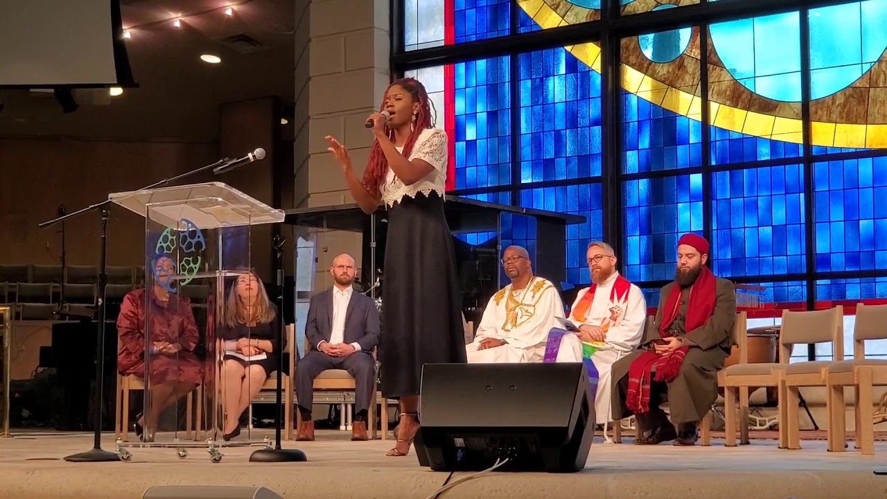Keisha Prime singing at the 2020 Interfaith Memorial Service - YouTube