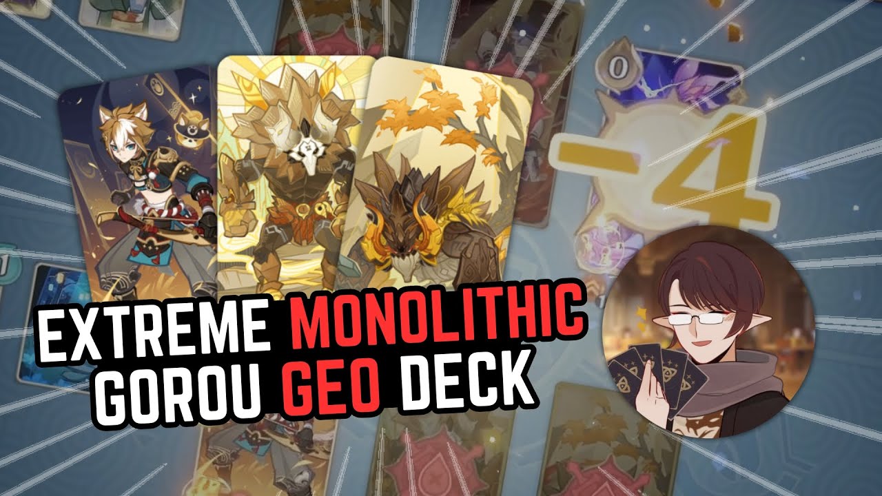 The Most Geo Among Geo Decks | Genshin Impact TCG - YouTube