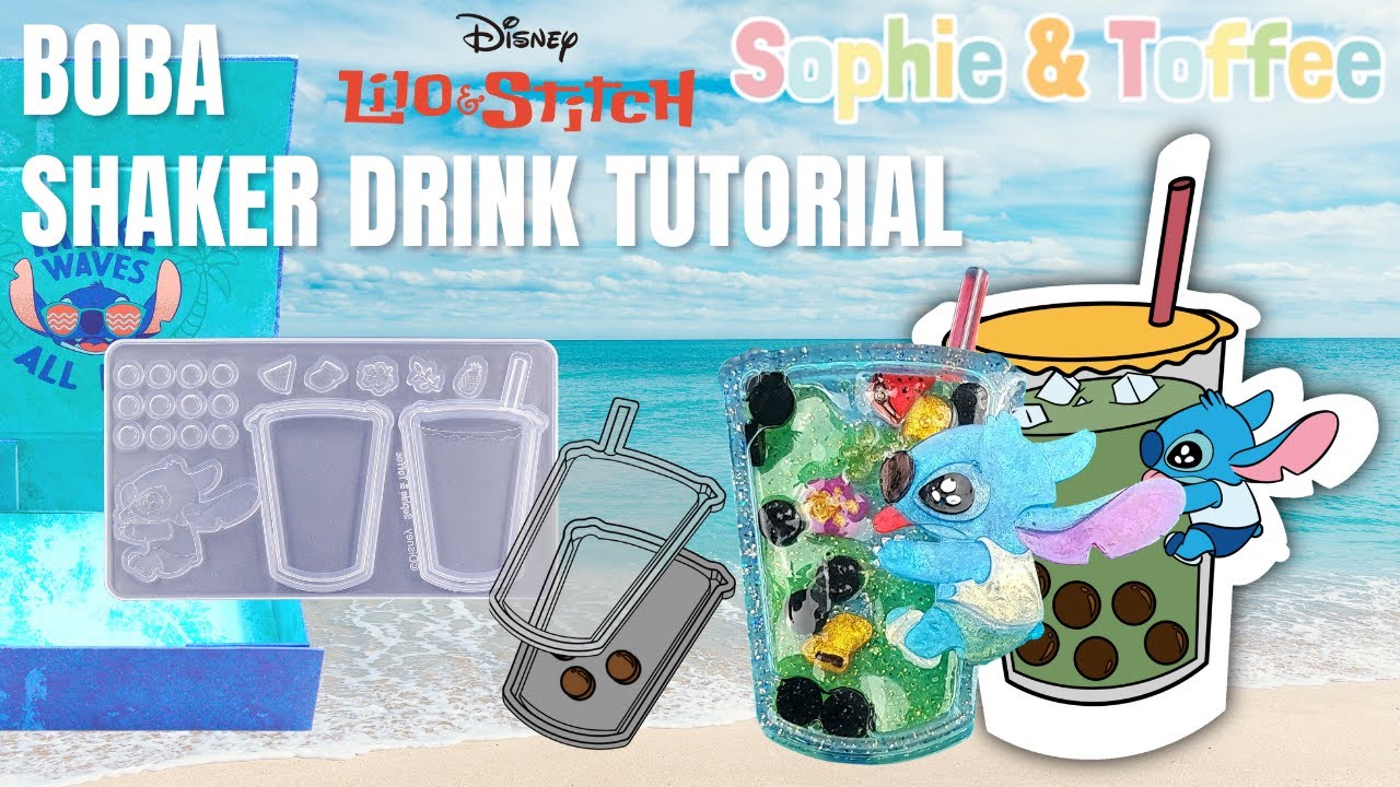 Lilo & Stitch Boba Shaker Tutorial - YouTube