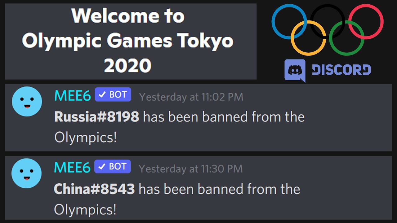 Tokyo Olympics but from Discord POV | Discord Olympics 2021 - YouTube