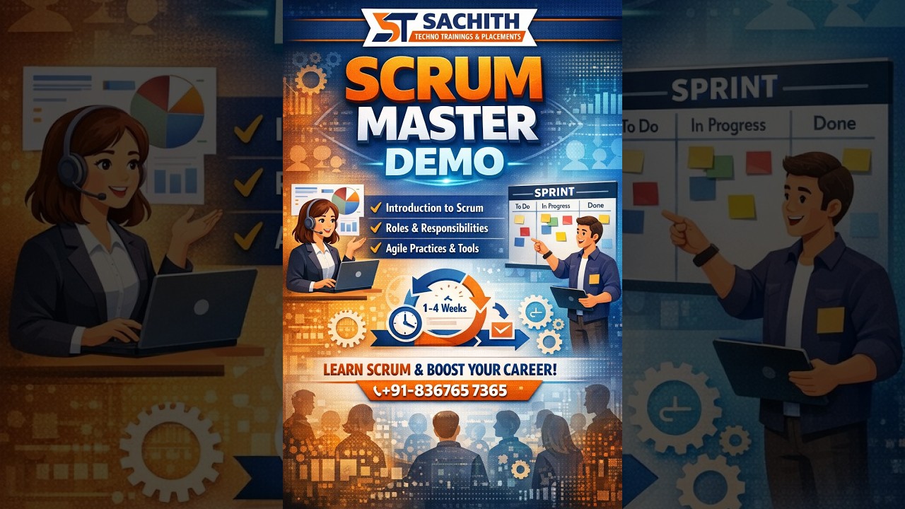 Scrum Master Demo Class | Agile Scrum Training with Placement Support ...