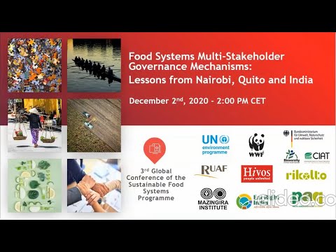Webinar: Food Systems Multi-Stakeholder Governance Mechanisms – an ...