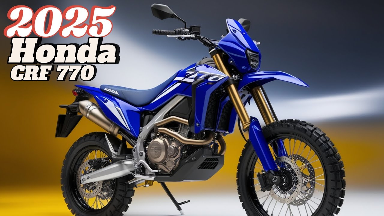 2025 Honda CRF 770: The Ultimate Off-Road Beast for Adventure Seekers ...