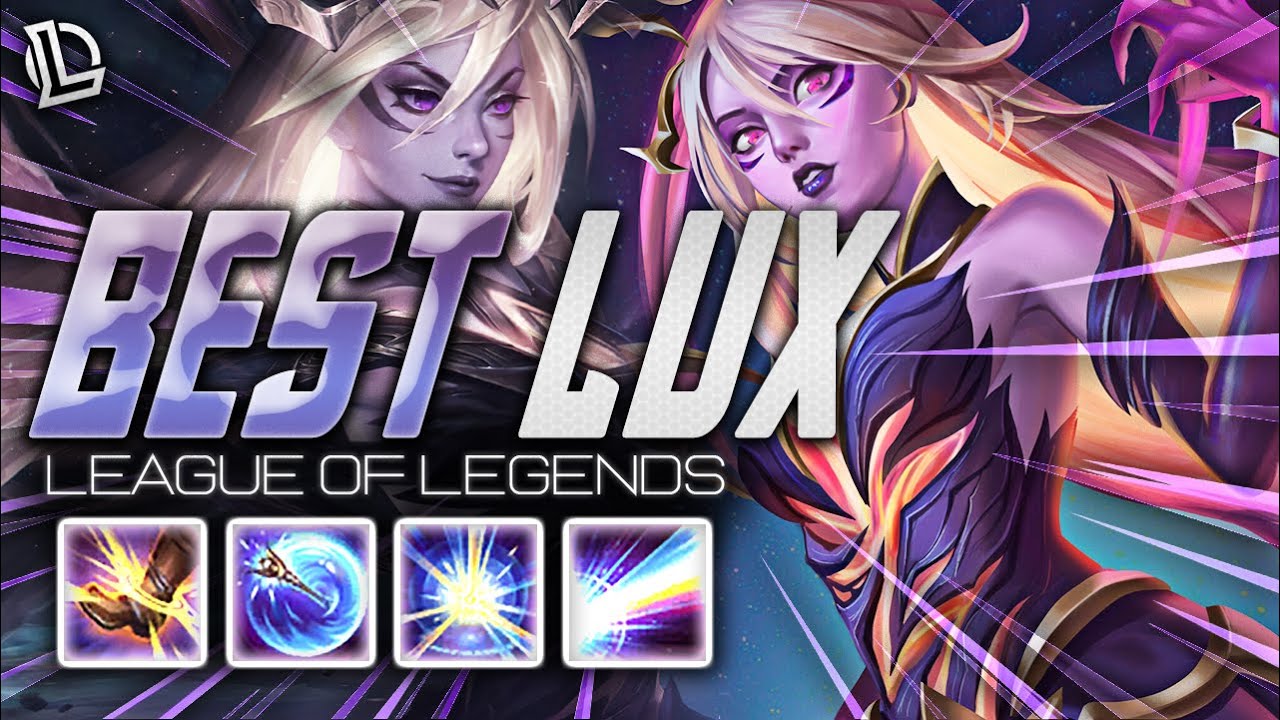 LUX MONTAGE - BEST LUX | Ez LoL Plays #1026 - YouTube