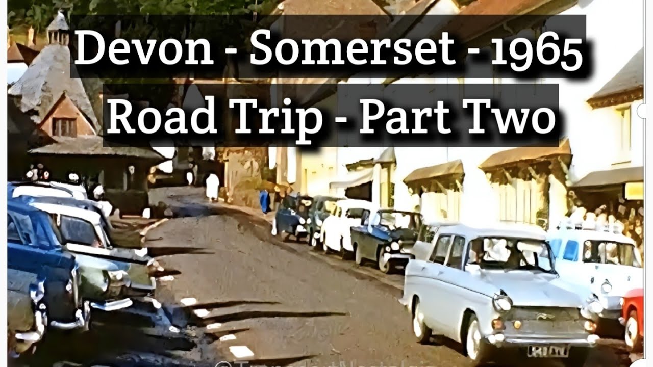 1965 Devon and Somerset: Tour of Glorious Countryside in September ...