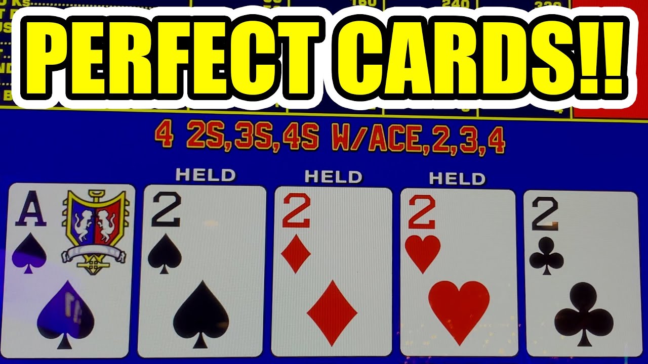 JACKPOT HANDPAY!! PERFECT CARDS!! Triple Double BONUS Poker! - YouTube