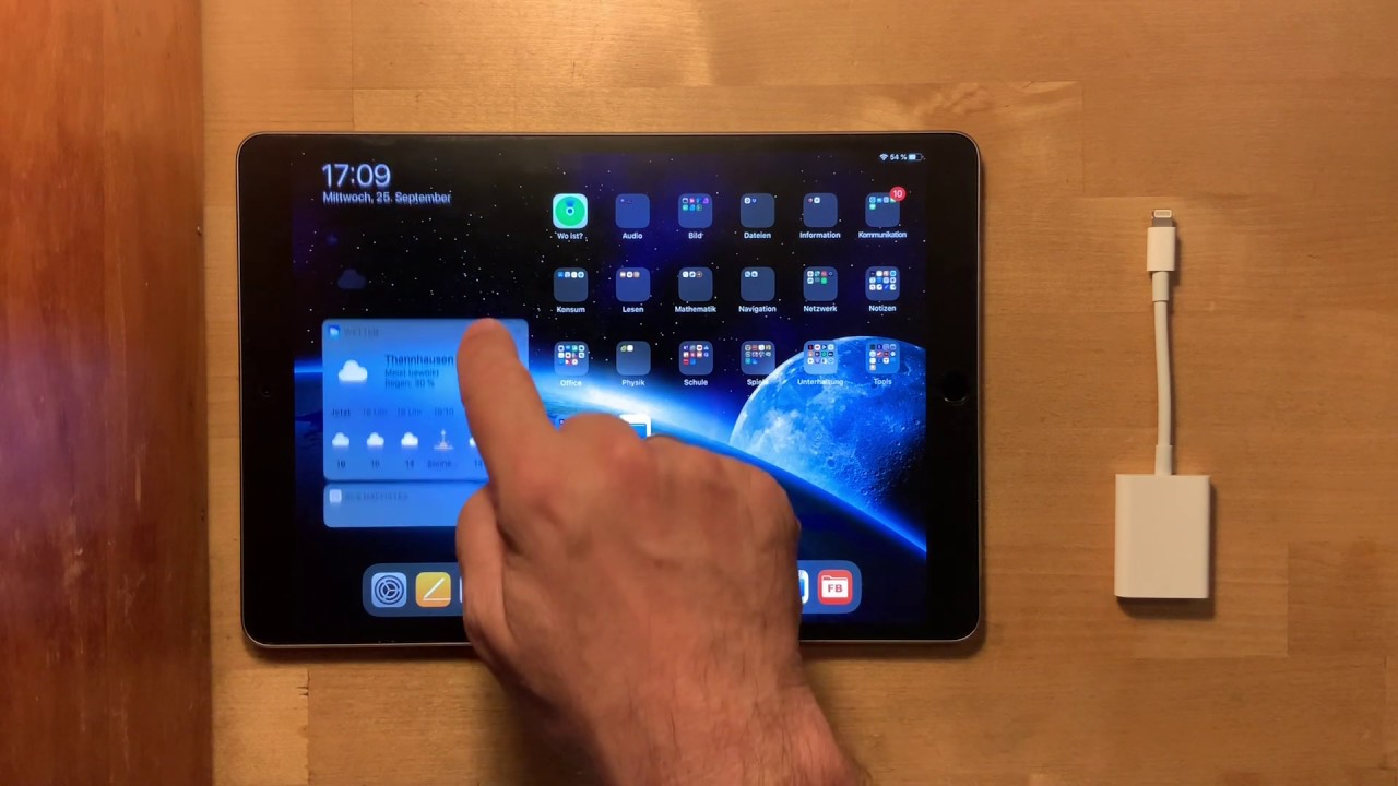 iPad in der Schule - 01 iPadOS - Installation und neuer Home Screen ...