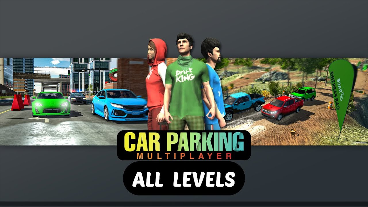 Car Parking Multiplayer All Levels - YouTube