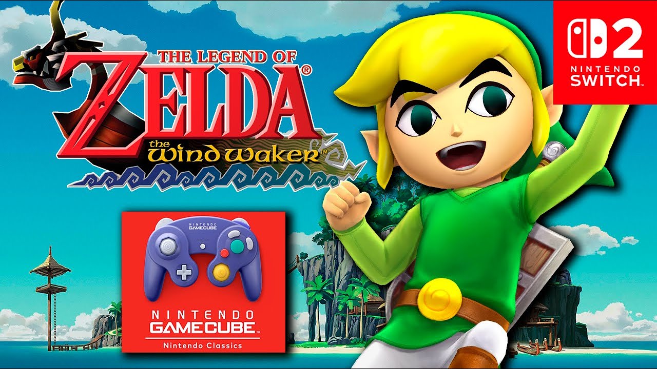 [SWITCH 2] ZELDA WIND WAKER - UM CLÁSSICO DO GAMECUBE! - YouTube