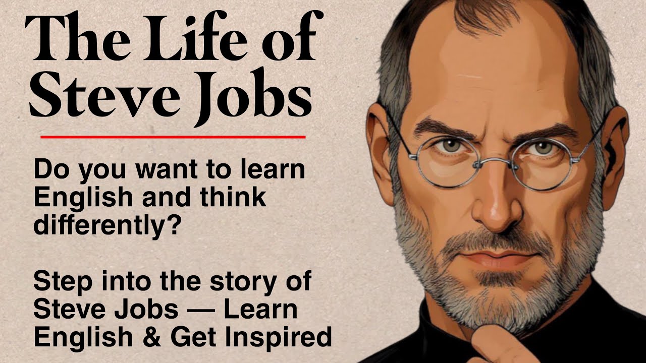 Learn English Through Story | Steve Jobs Success Story (Motivational ...