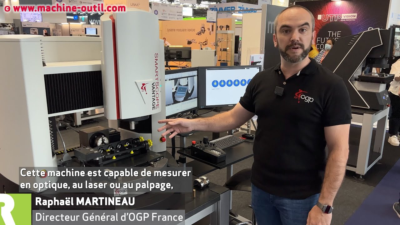 Machine de mesure 2D et 3D par contrôle optique et palpage OGP QVI ...