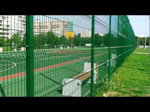 Заборы FENSYS. Применение и производство. - YouTube
