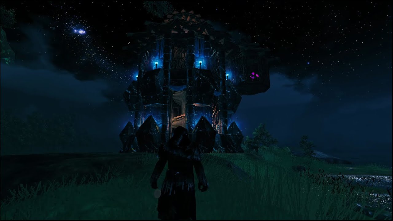 VALHEIM | Wizard Tower Build | ( Part 1 ) - YouTube