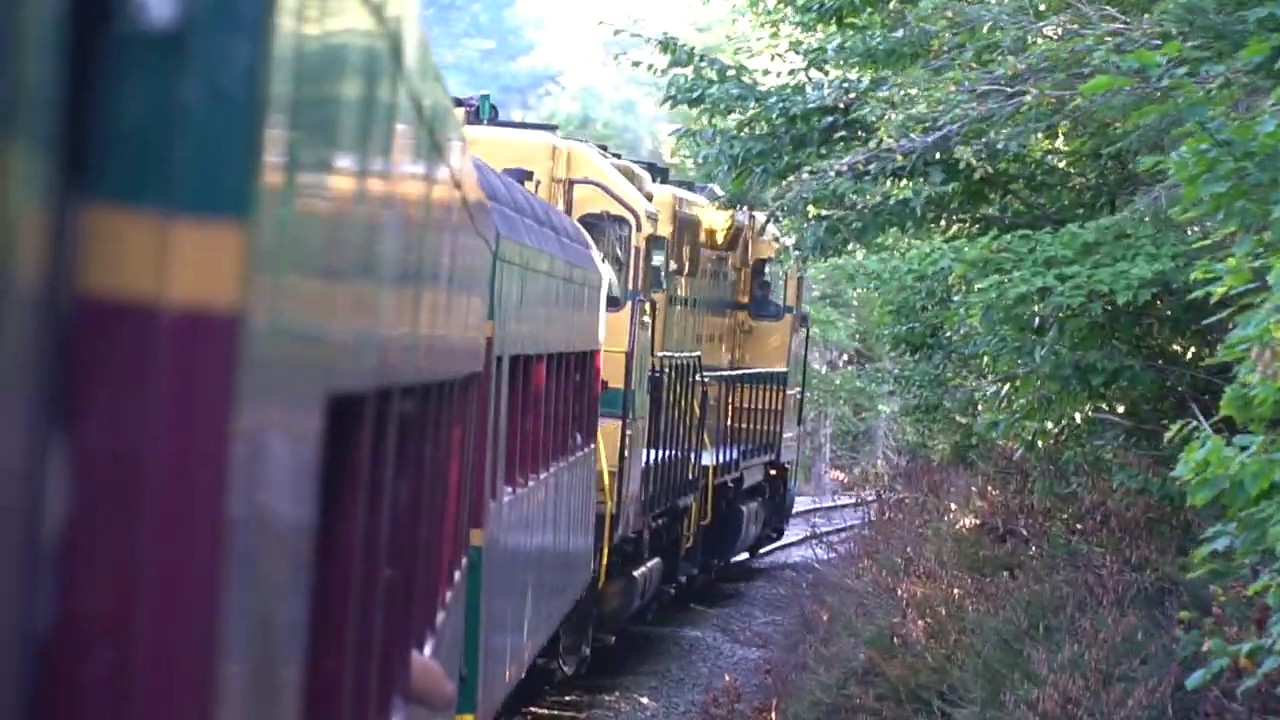 Conway Scenic Notch Train Railfan Weekend Return Trip From Hazens ...