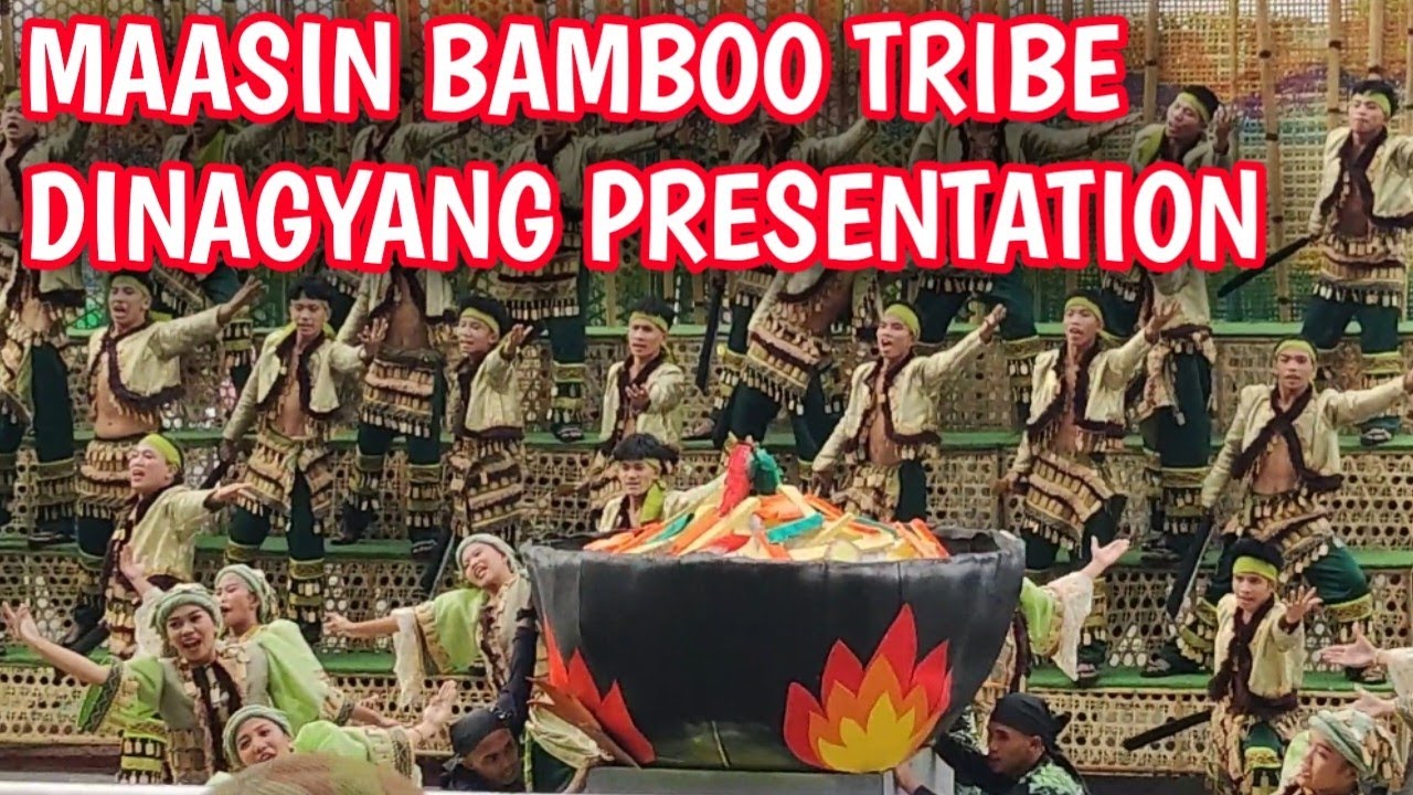 MAASIN BAMBOO CAPITAL PERFORMANCE IN DINAGYANG FESTIVAL ILOILO CITY ...